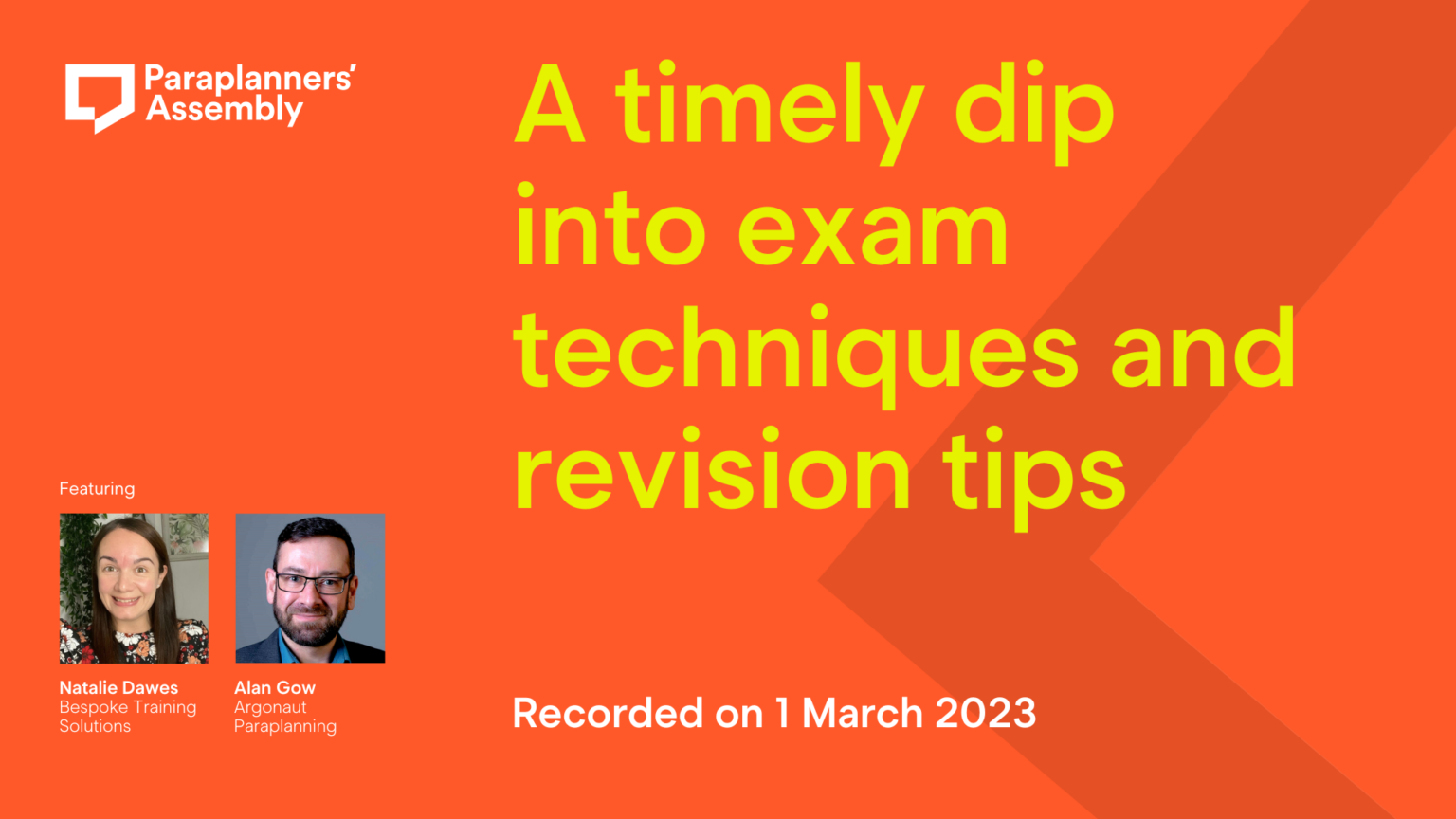 Exams coming up? Replay our Assembly on exam and revision tips